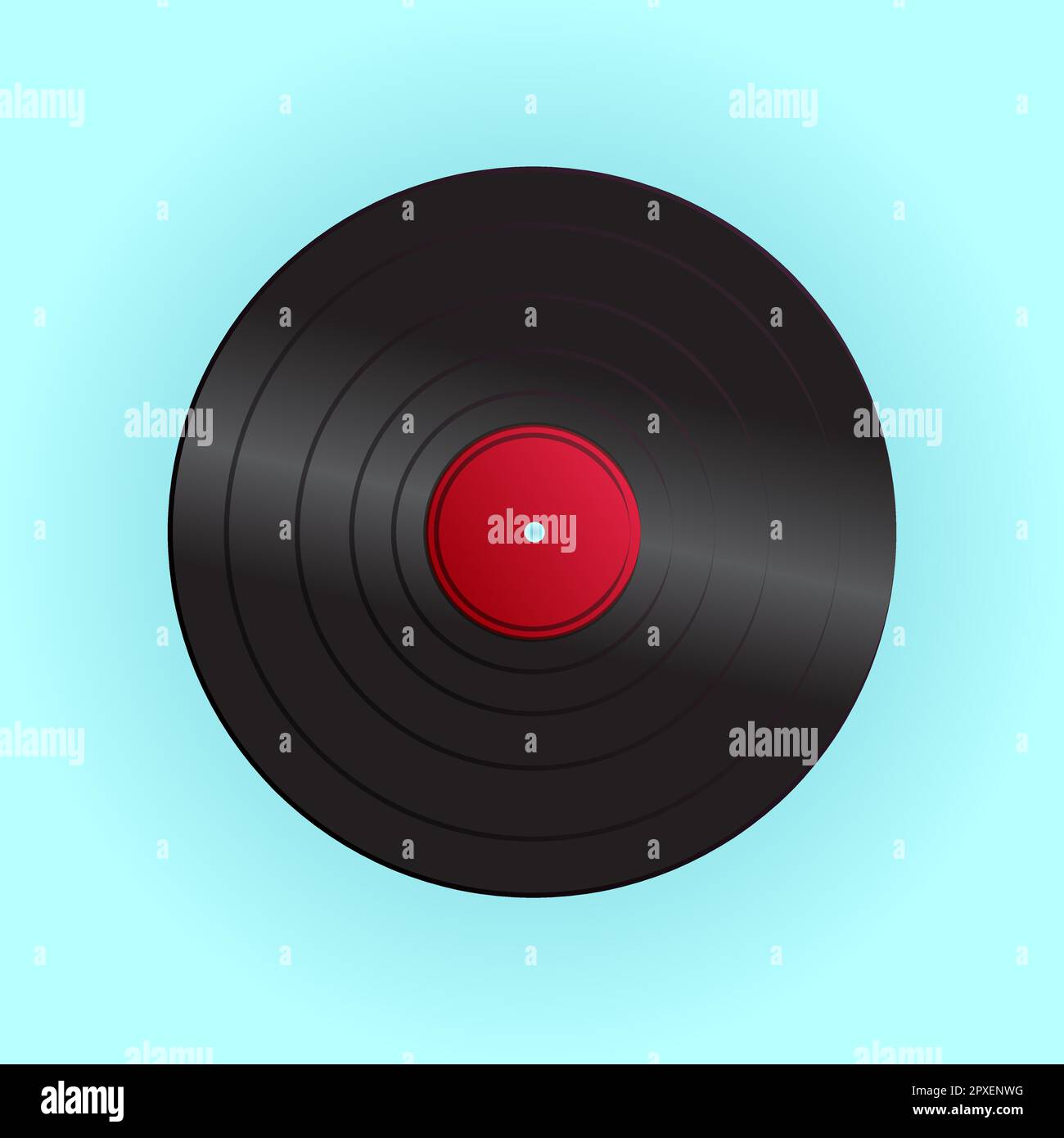 Old beautiful retro hipster vinyl record from the 70s, 80s, 90s on a ...