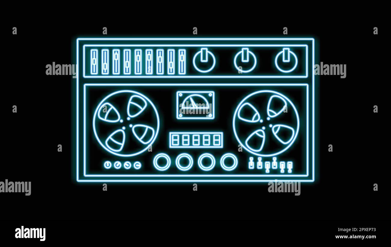 Old portable radio from Stock Vector Images - Alamy