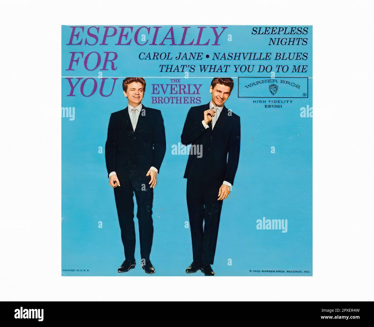 Everly brothers 1960 Cut Out Stock Images & Pictures - Alamy