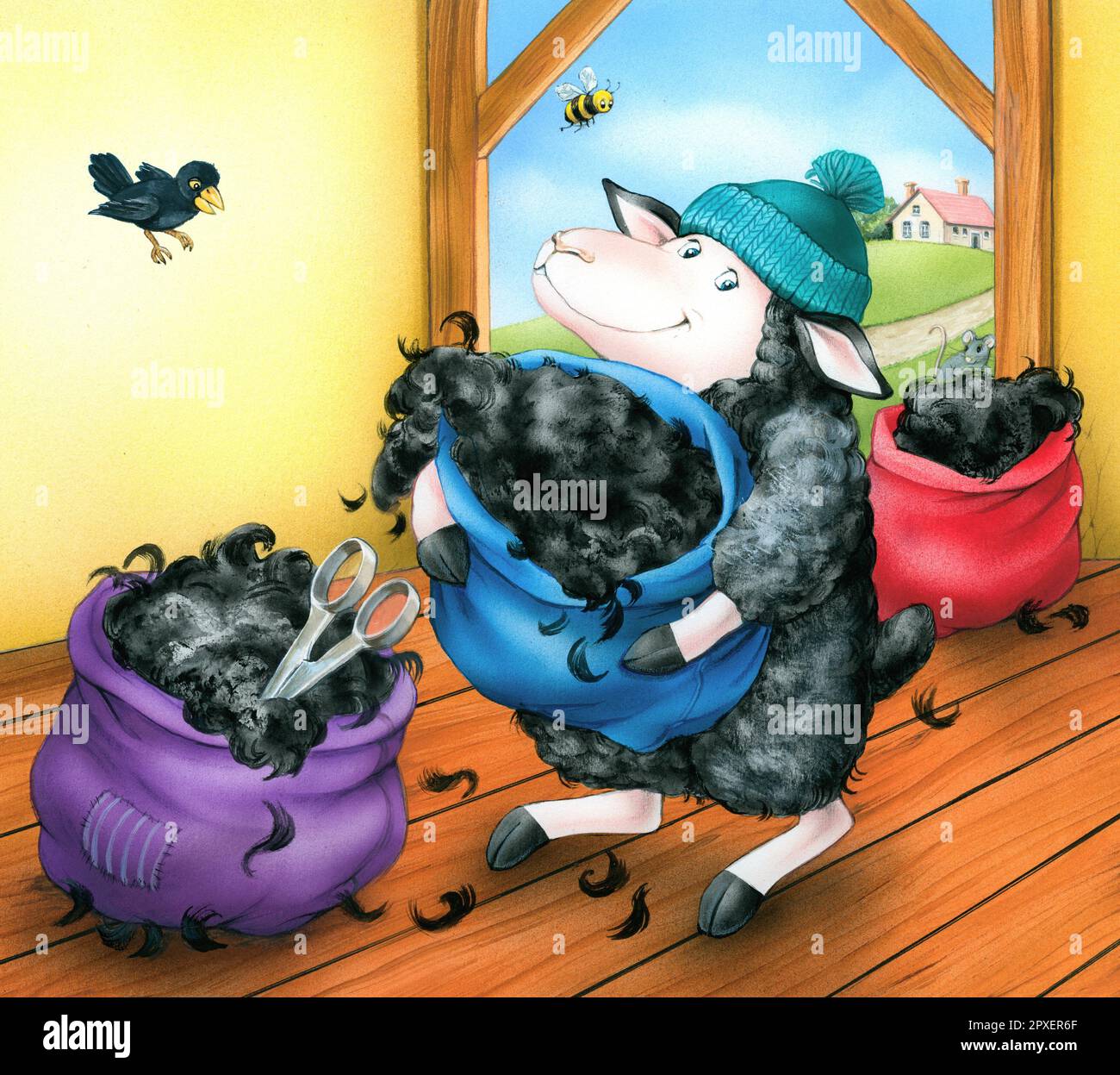 Ba ba black sheep hi-res stock photography and images - Alamy