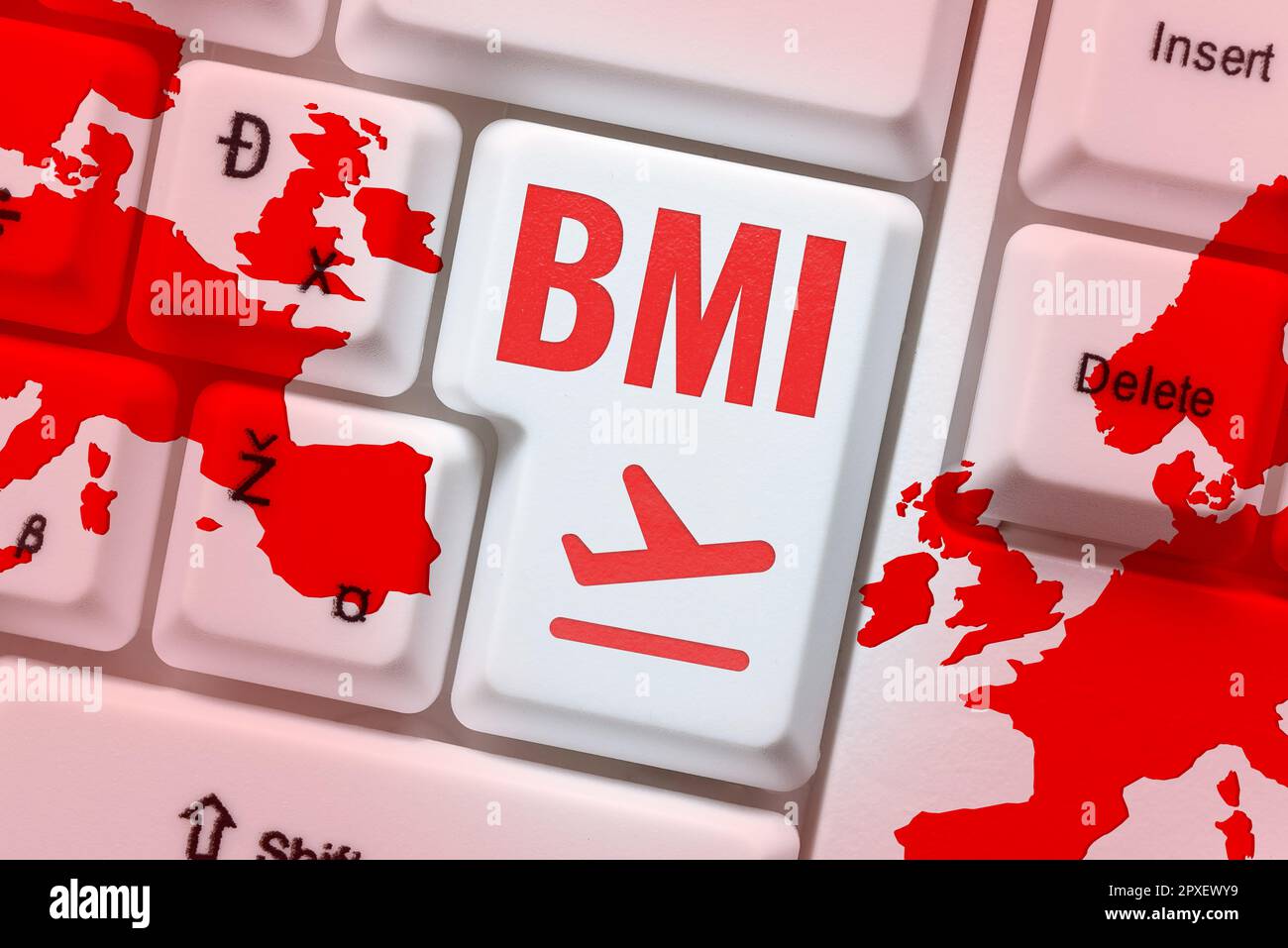 Text sign showing Bmi, Internet Concept Method of estimating body fat ...