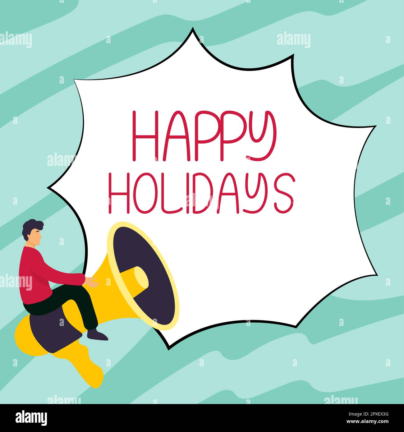 Inspiration showing sign Happy Holidays, Internet Concept greeting used ...