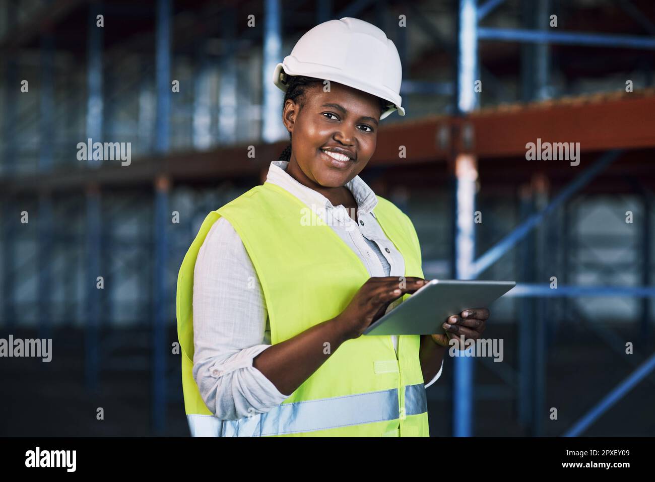 An easy connection between site and client. a builder using a digital ...