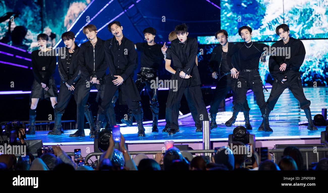 Seoul, South Korea. 30th Apr, 2023. South Korean K-Pop boy band The ...