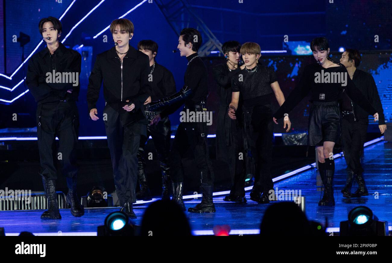 Seoul, South Korea. 30th Apr, 2023. South Korean K-Pop boy band The ...