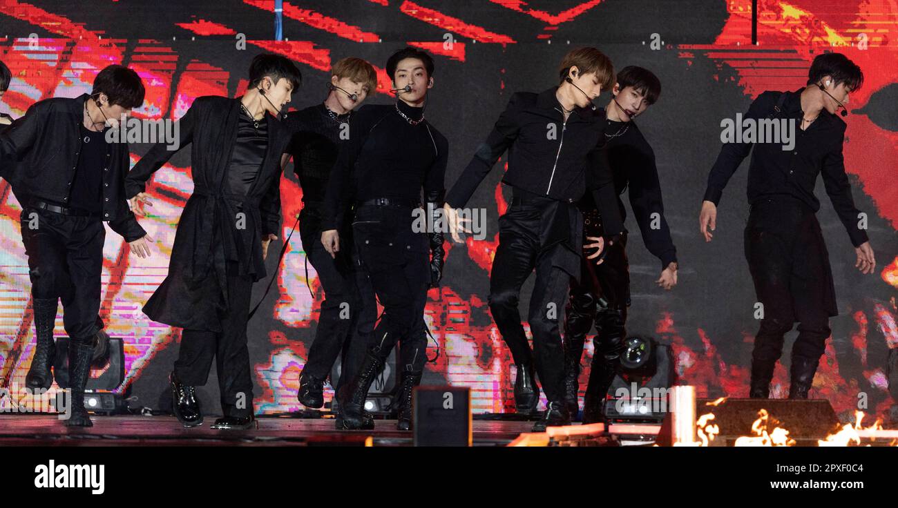 Seoul, South Korea. 30th Apr, 2023. South Korean K-Pop boy band The ...