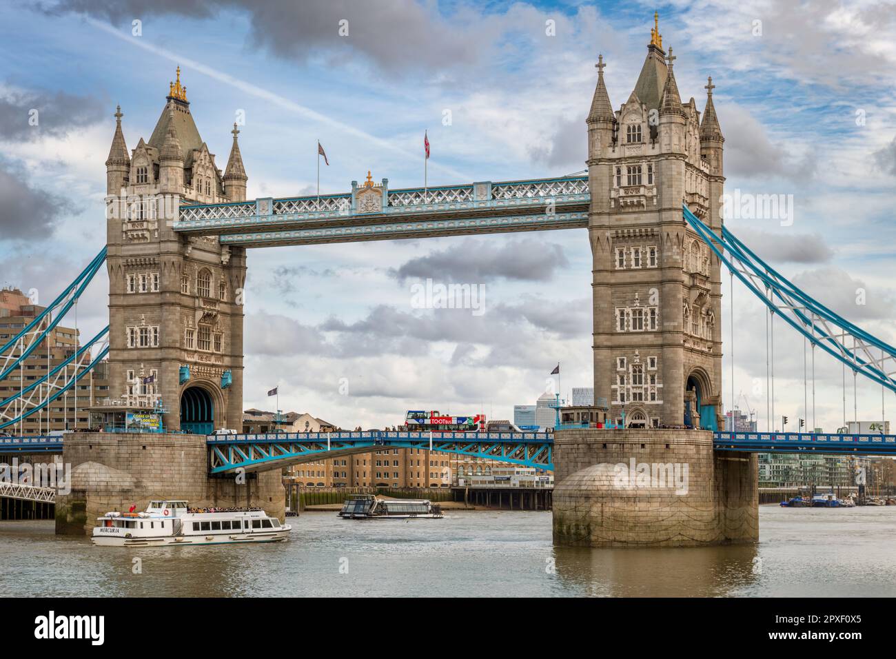 The iconic Tower Bridge, recognised throughout the world, is a Grade I ...