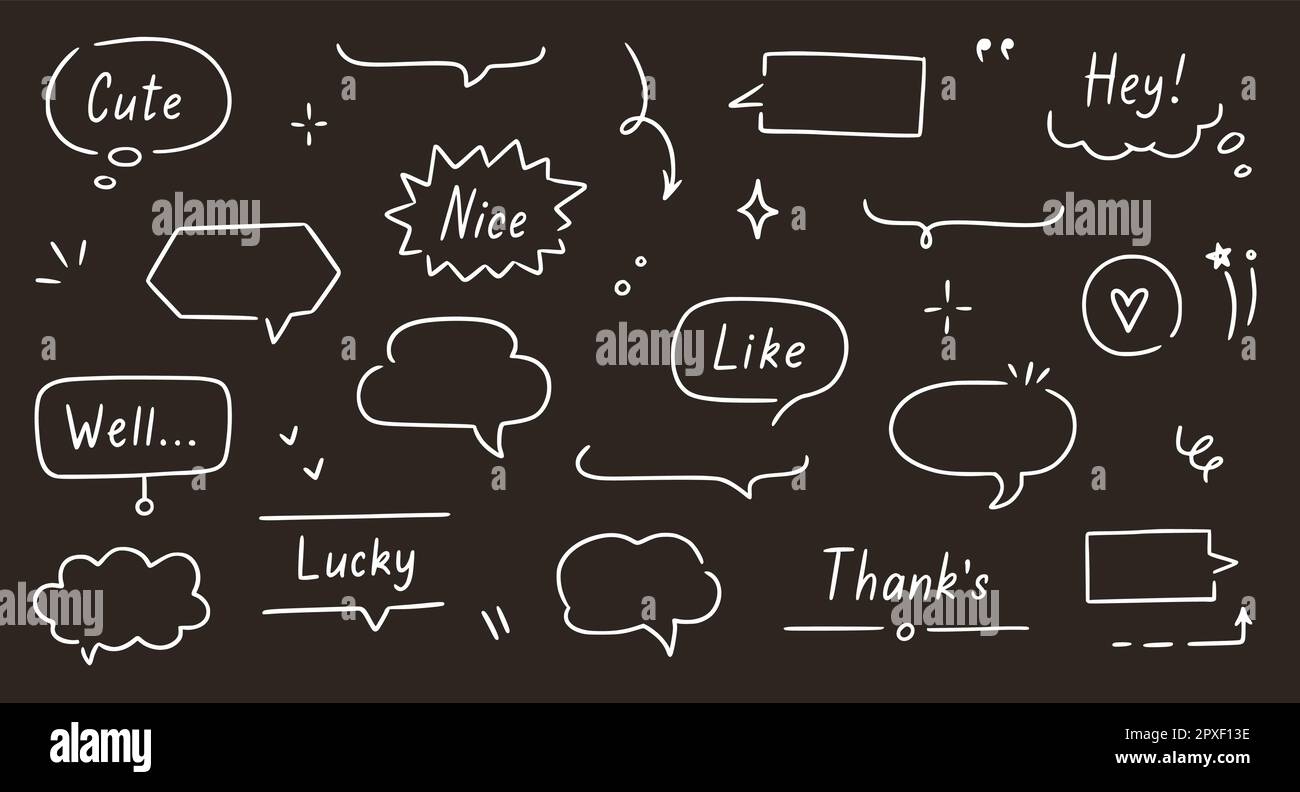 Chalkboard Doodle Frame