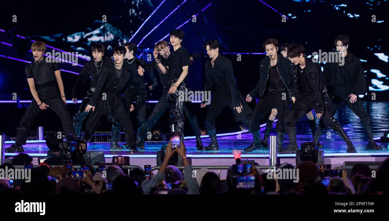 Seoul, South Korea. 30th Apr, 2023. South Korean K-Pop boy band The ...