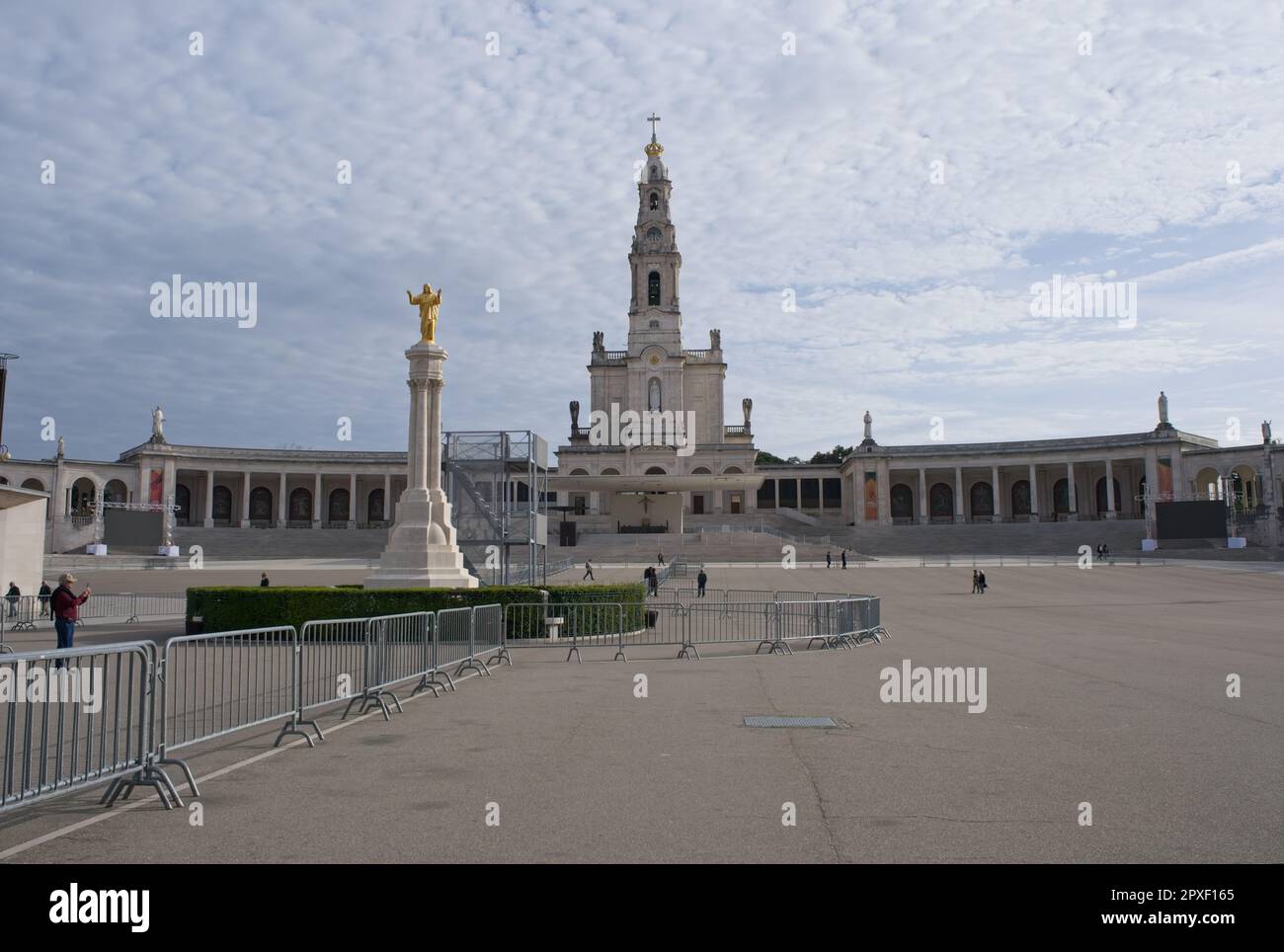 Fatima, Portugal - March 29, 2023: The Sanctuary of Fatima (or ...