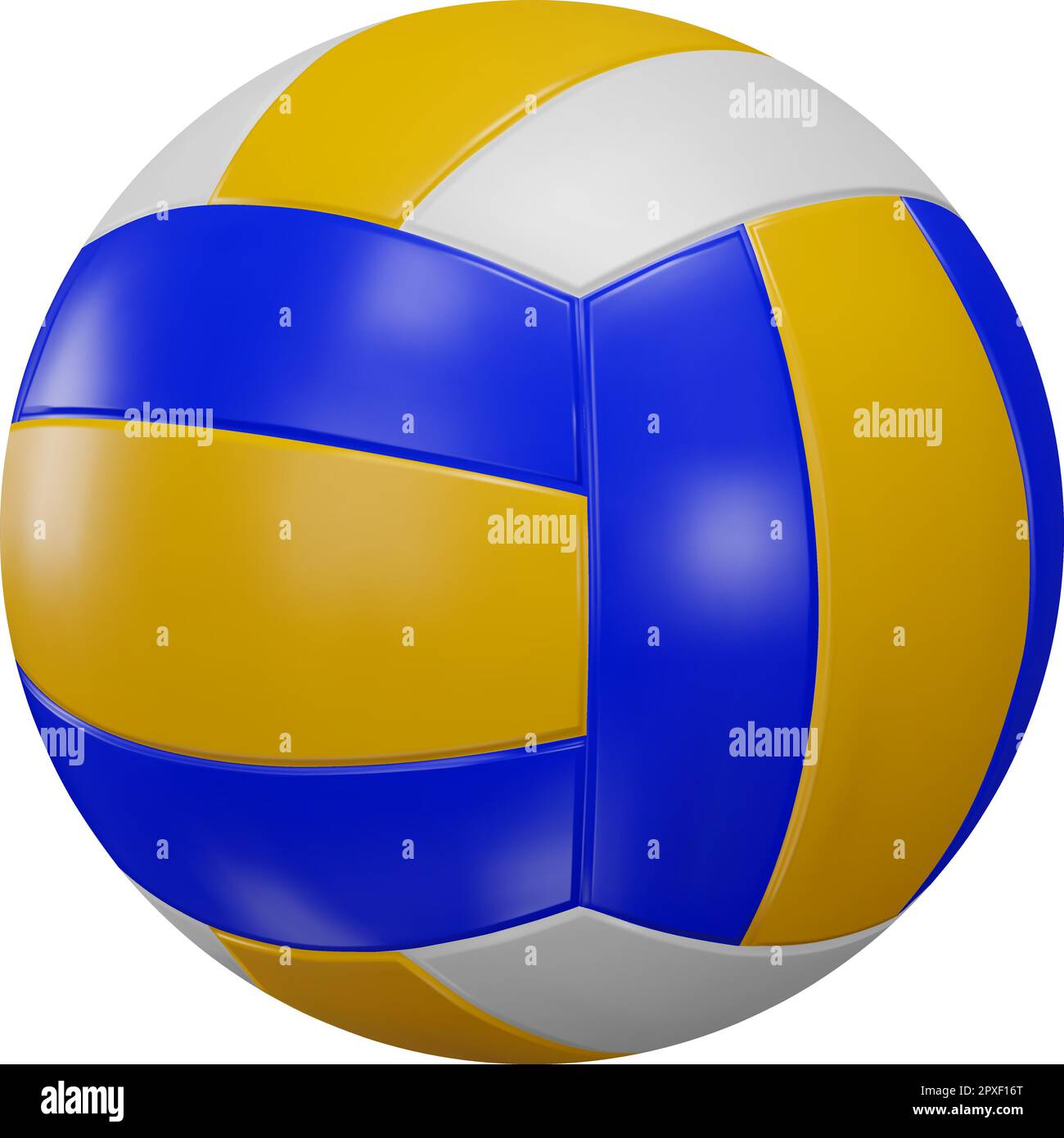 Isolated volleyball ball realistic illustration Stock Vector Image ...