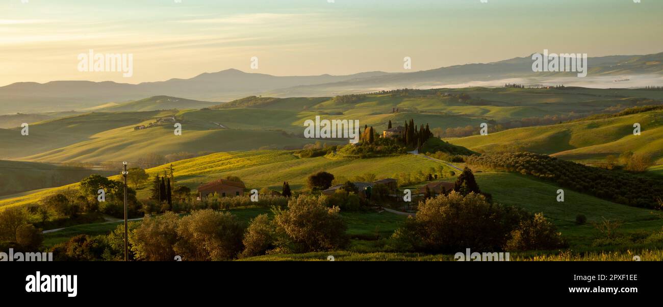 Panoramic Italian Landscape Photography