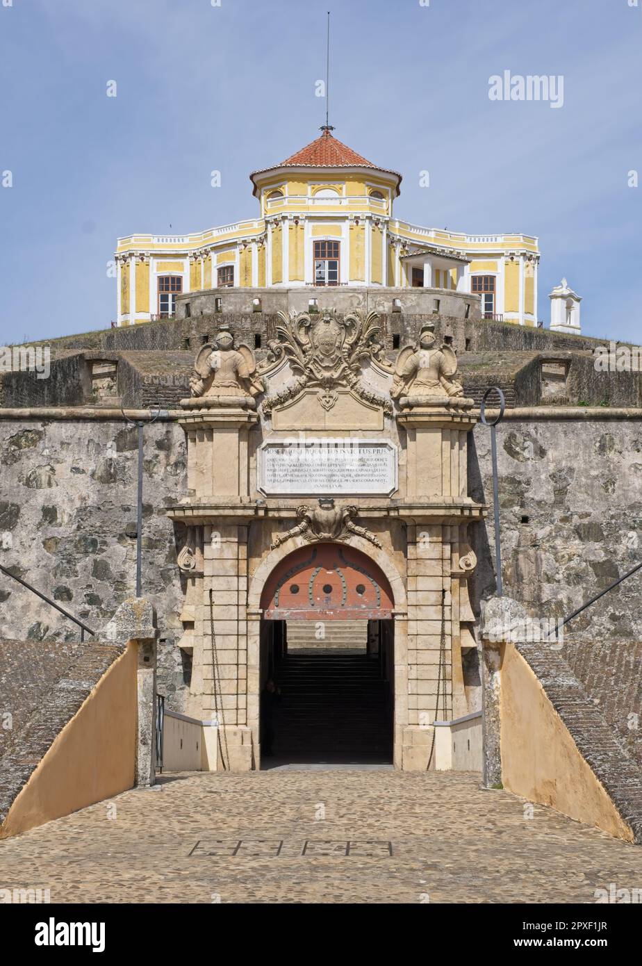 Elvas, Portugal - March 30, 2023: The Nossa Senhora da Graca Fort ...