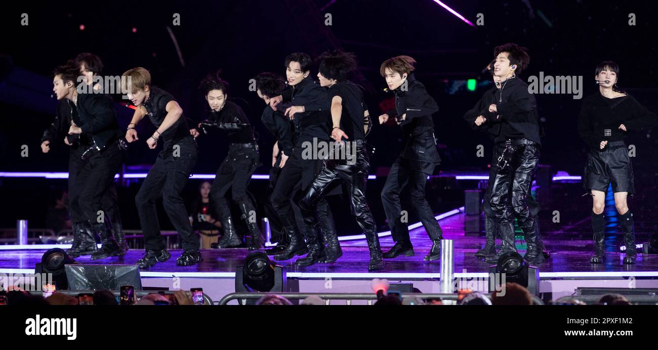 Seoul, South Korea. 30th Apr, 2023. South Korean K-Pop boy band The ...