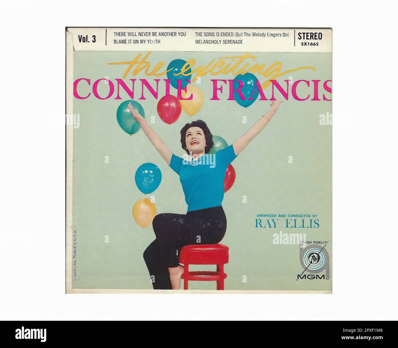Connie francis 1959 hi-res stock photography and images - Alamy