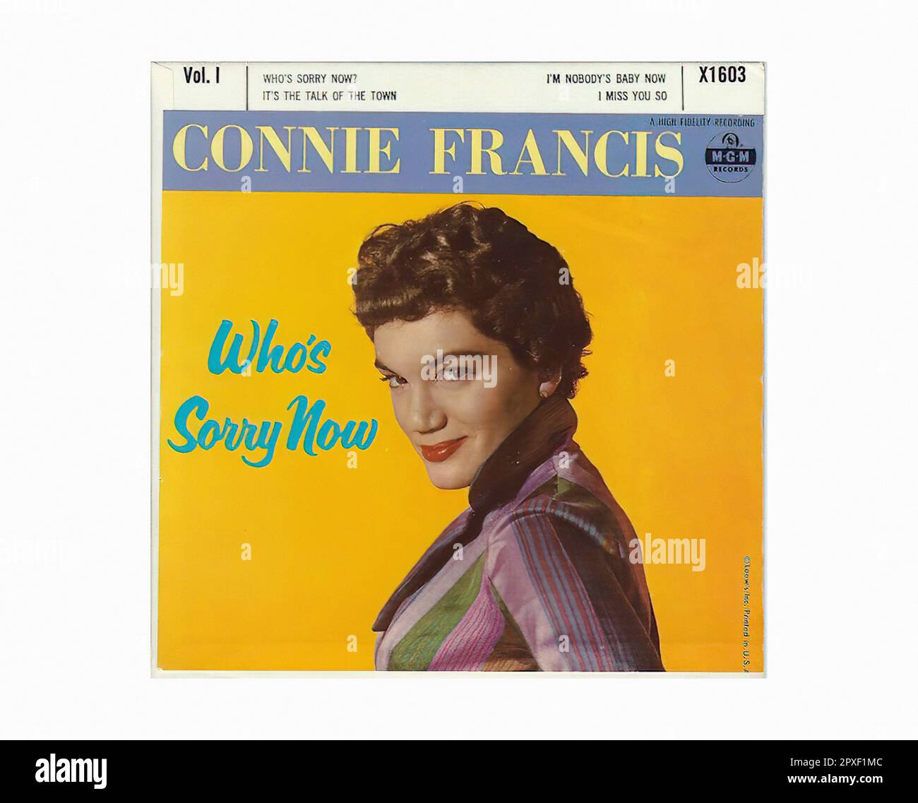 Connie Francis 1950
