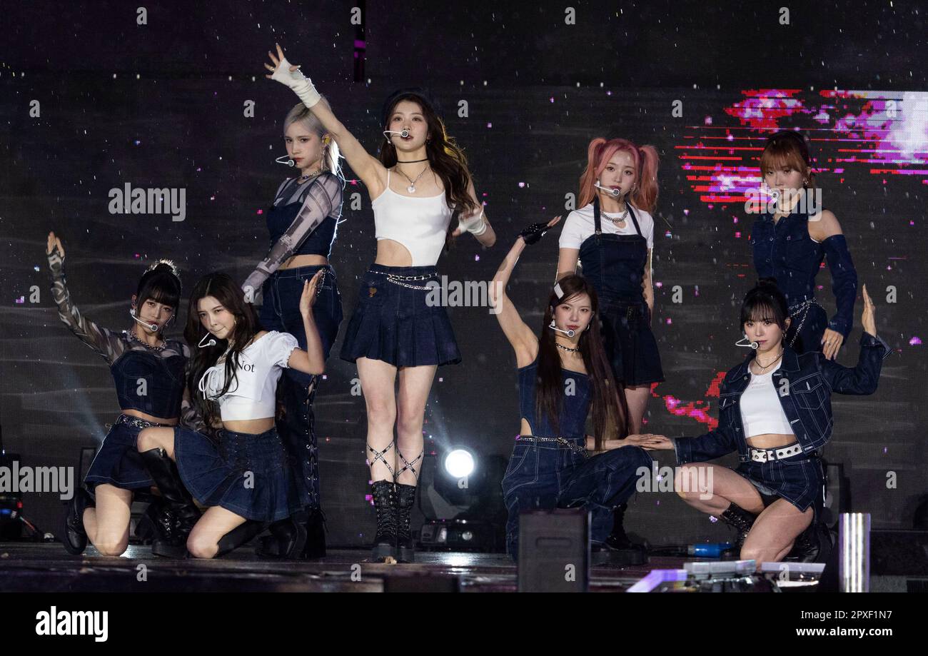 Seoul, South Korea. 30th Apr, 2022. South Korean K-Pop girl group ...