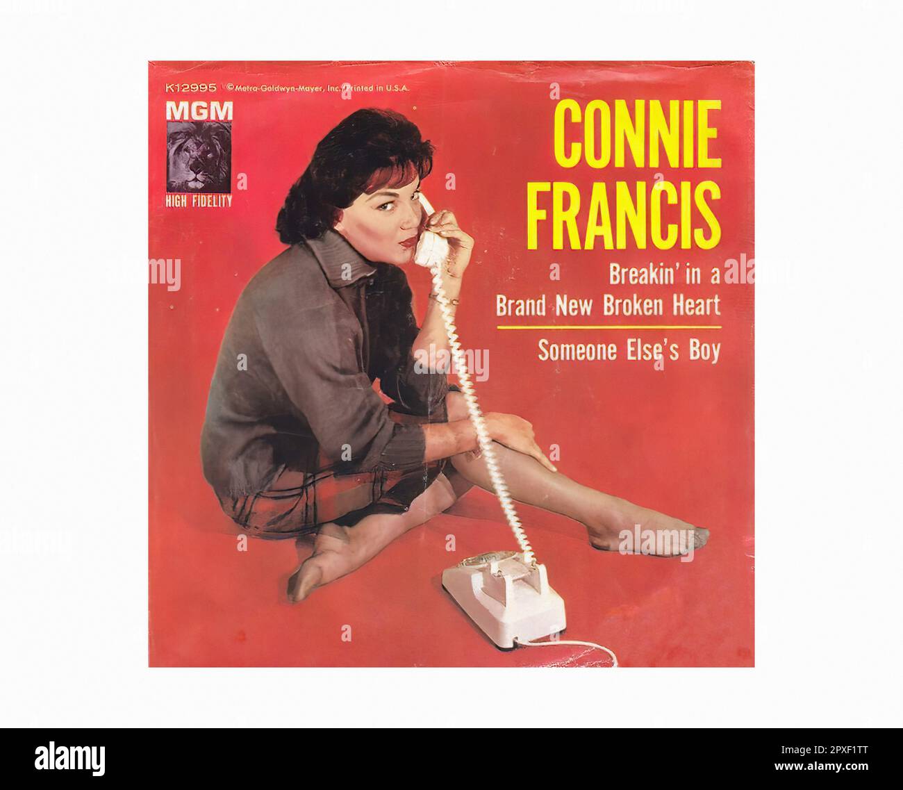 Connie francis 1961 hi-res stock photography and images - Alamy