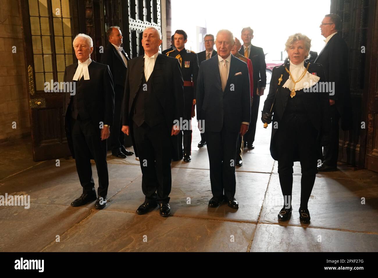 (from left) Speaker of the House of Lords, Lord McFall, Speaker of the ...