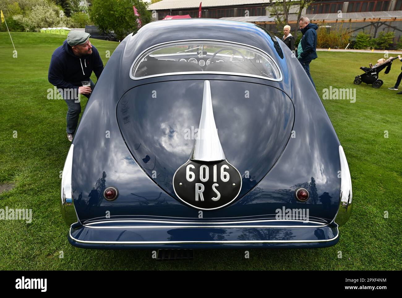 Rare automotive jewels (top selection of rare historic passenger cars) shine in Prague, Czech ...