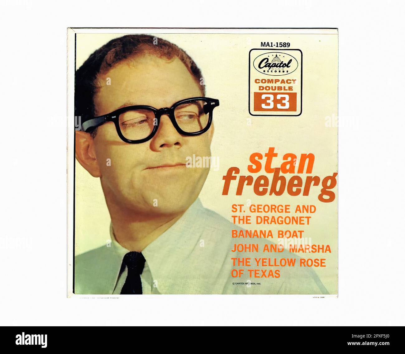 Freberg Stan - 1961 01 A - Vintage 45 R.P.M Music Vinyl Record Stock ...