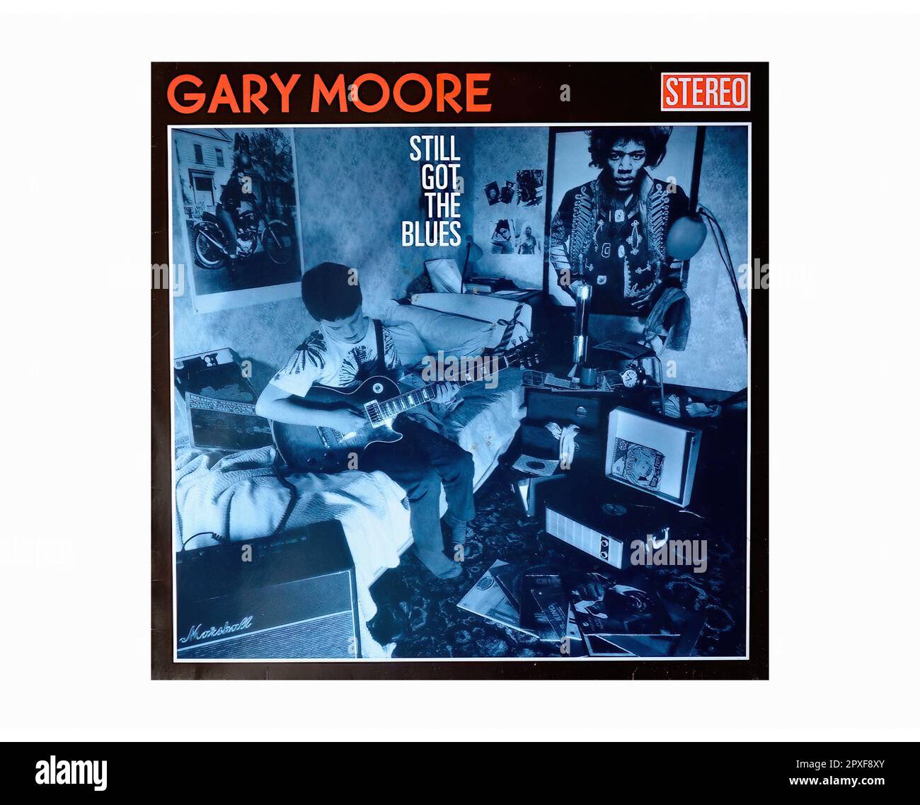 Gary Moore - Still Got The Blues - Vintage L.P Music Vinyl Record Stock Photo - Alamy