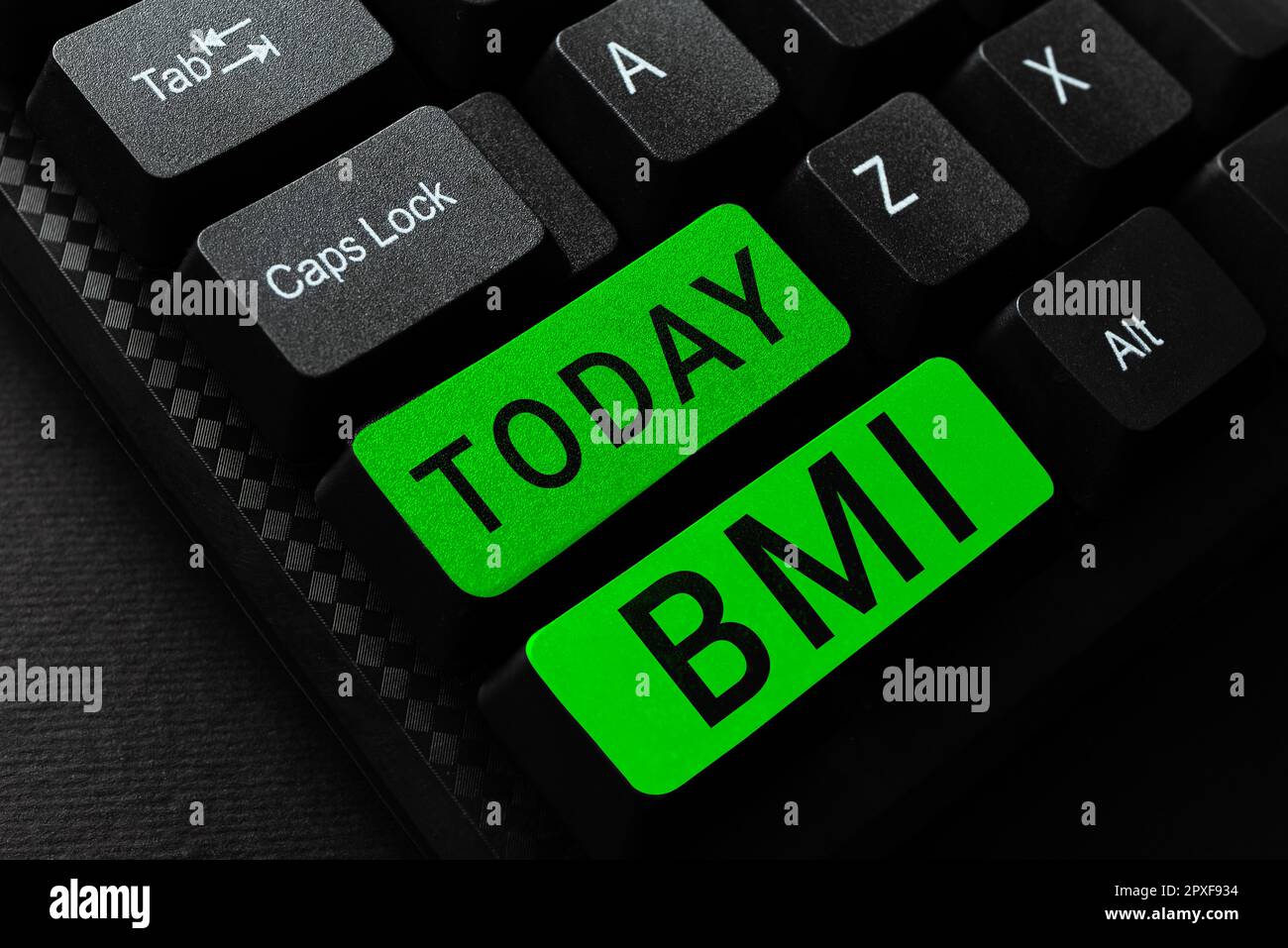 Sign displaying Bmi, Business idea Method of estimating body fat levels ...