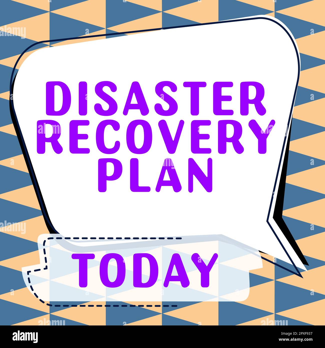 Hand writing sign Disaster Recovery Plan, Business concept having ...