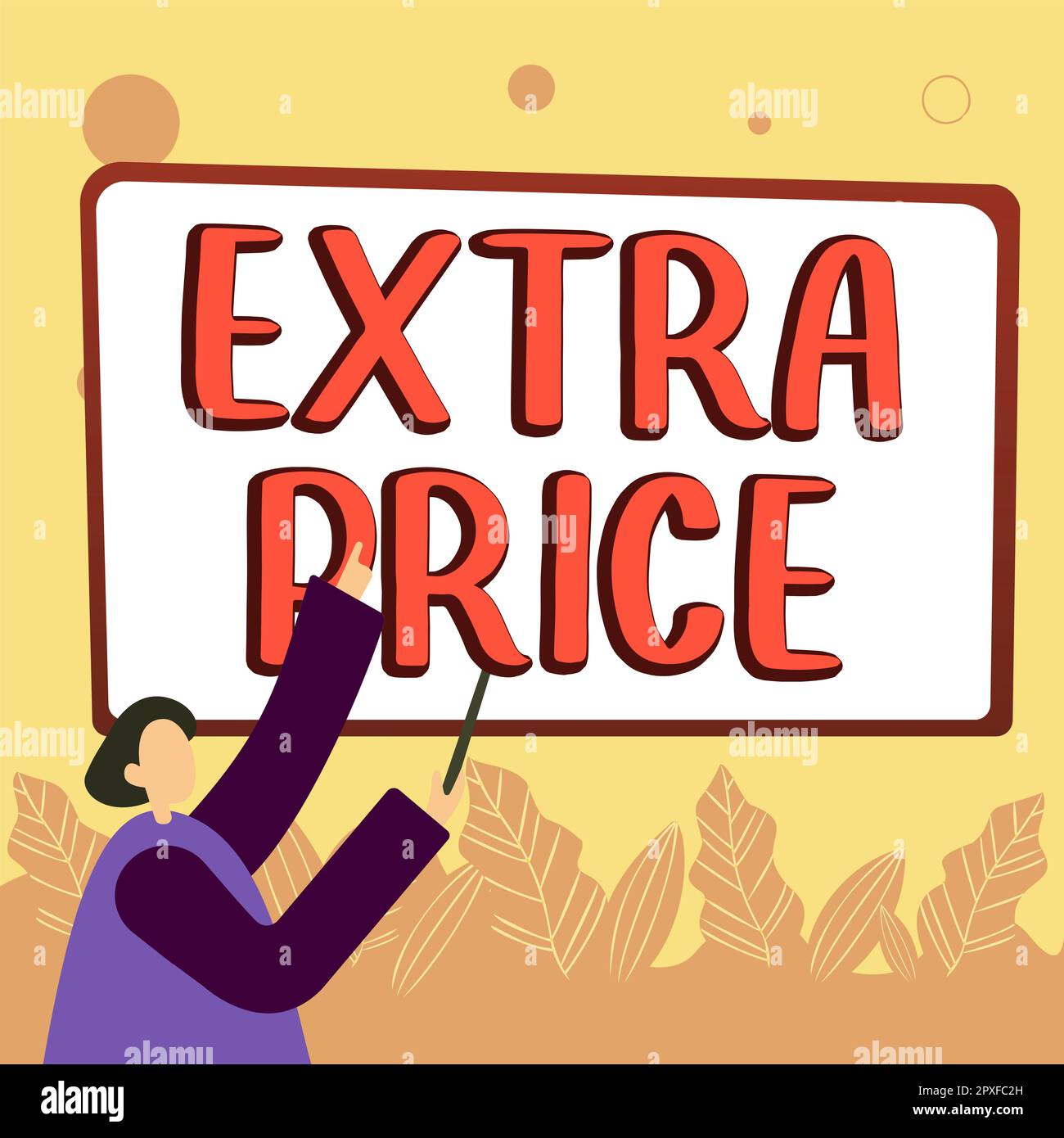 Conceptual caption Extra Price, Word for extra price definition beyond ...