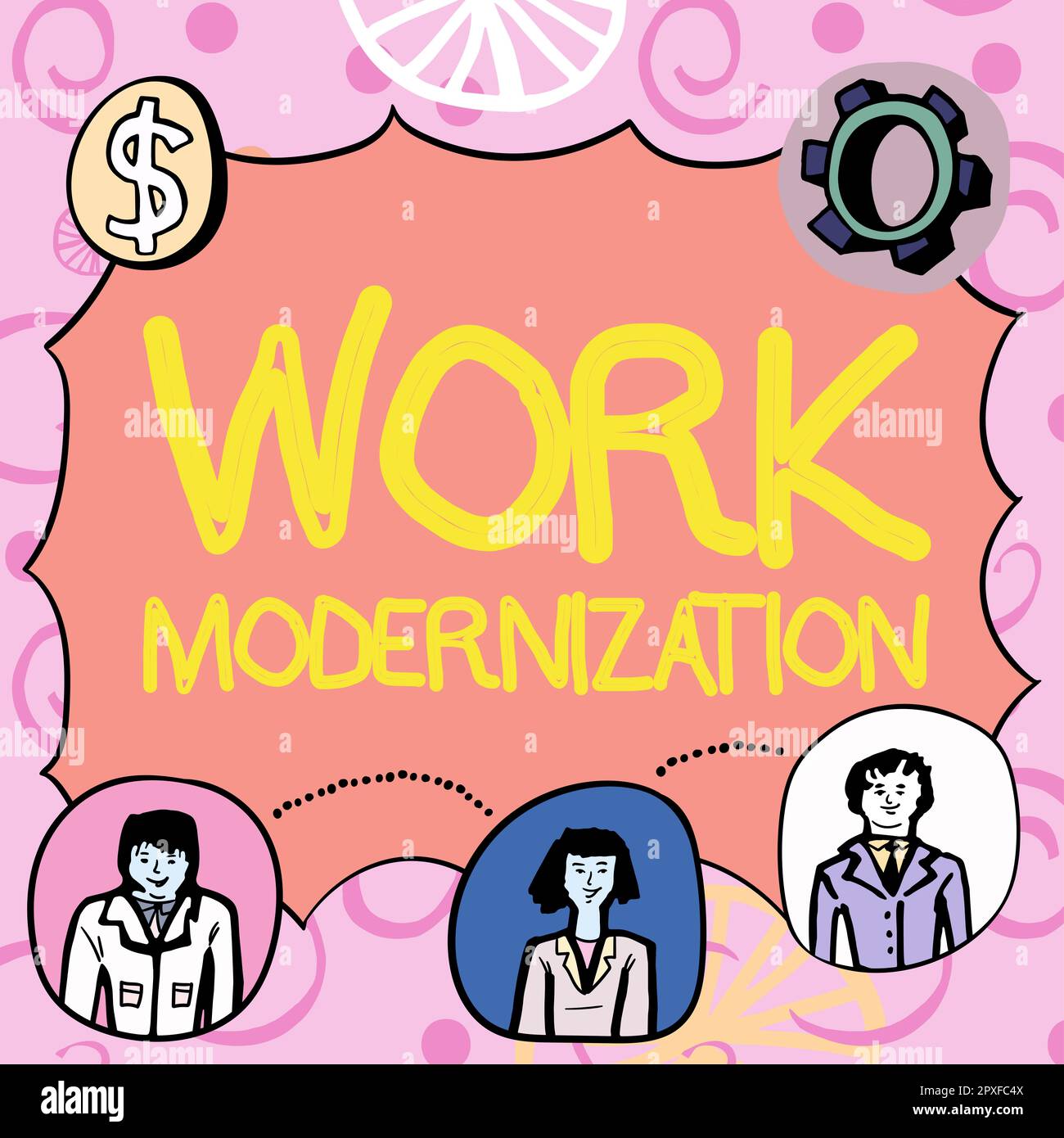 Inspiration showing sign Work Modernization, Business showcase changing ...