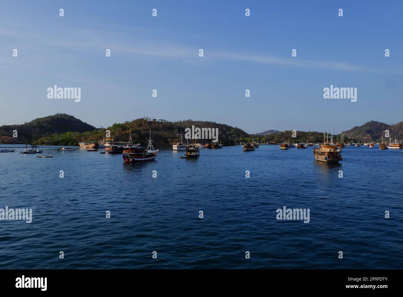 The atmosphere around the Waters and Port of Labuan Bajo, one of the ...