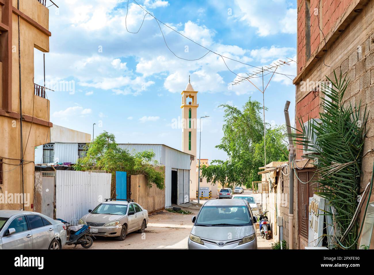 Side Street views - Muzahmiyah - Saudi Arabia Stock Photo - Alamy