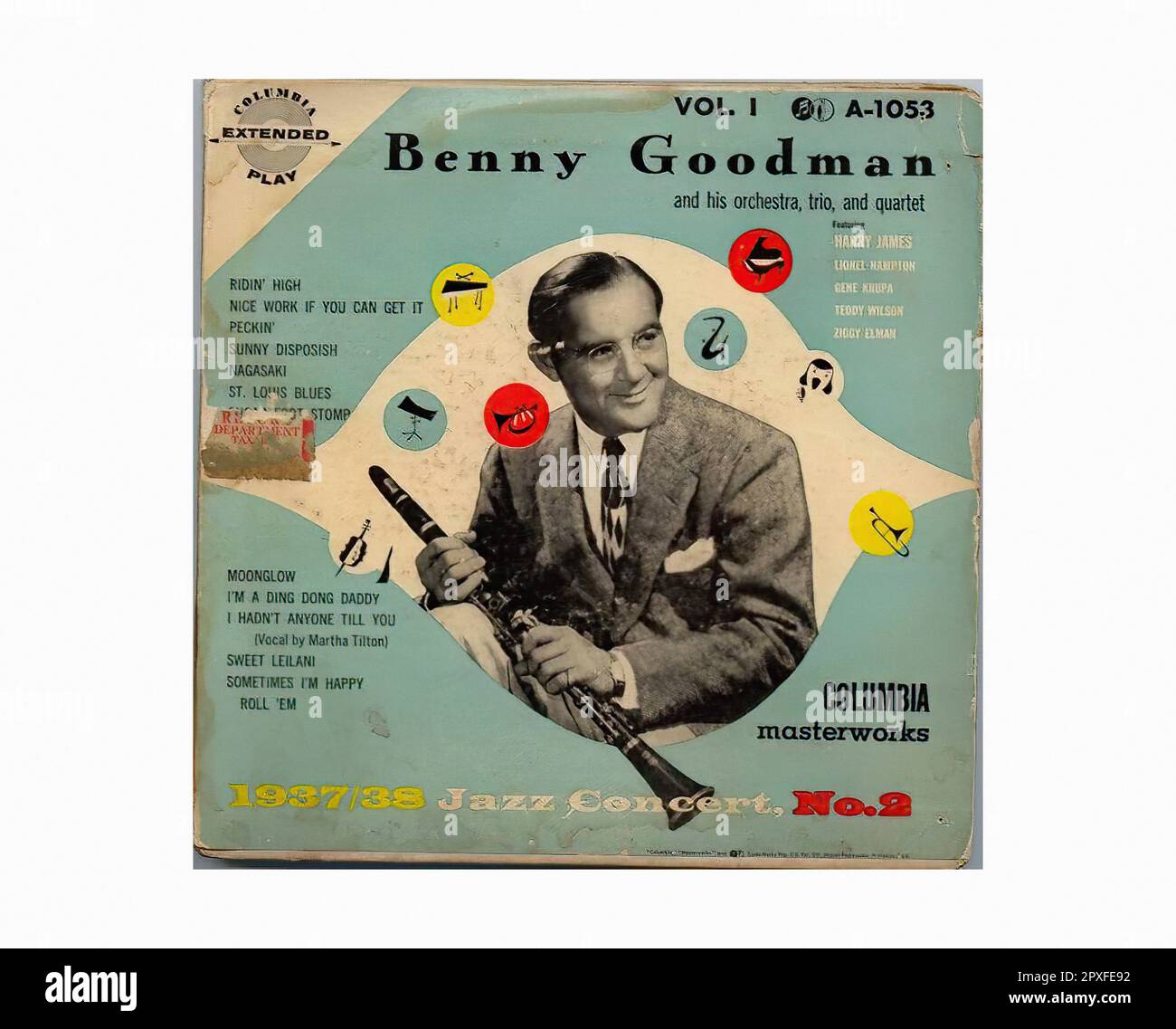 Benny goodman Cut Out Stock Images & Pictures - Alamy