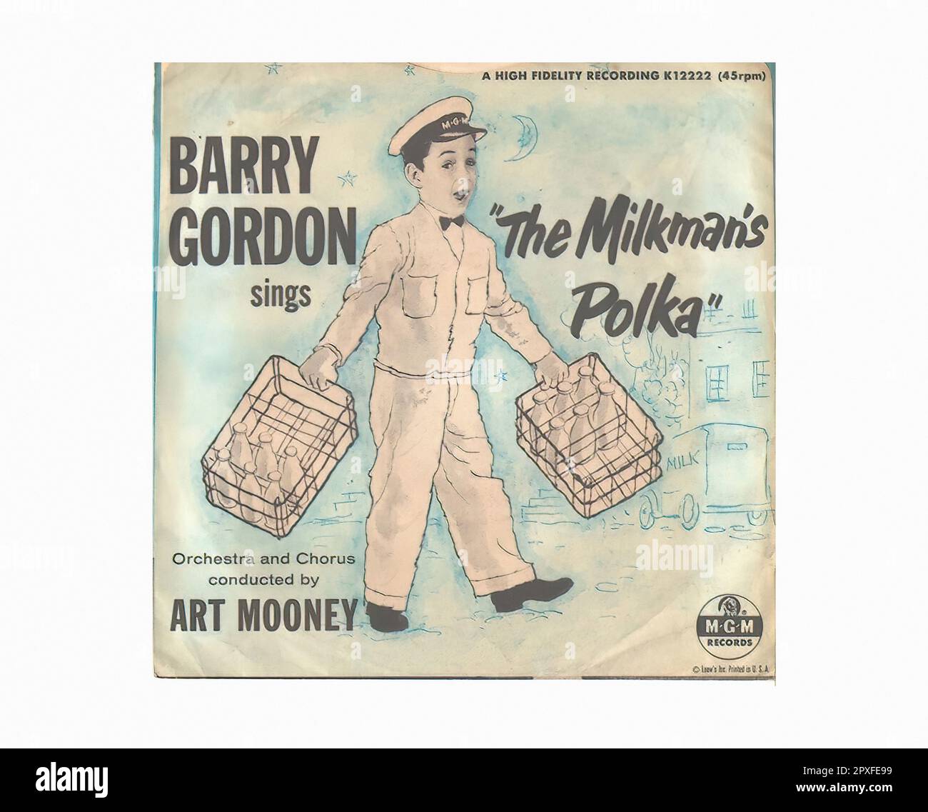 Gordon Barry - 1956 04 B - Vintage 45 R.P.M Music Vinyl Record Stock ...