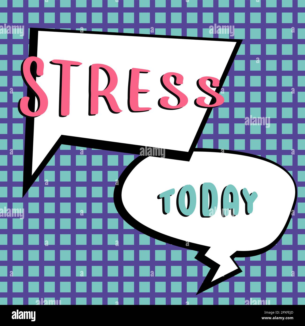 Hand writing sign Stress, Business showcase a physical chemical or ...