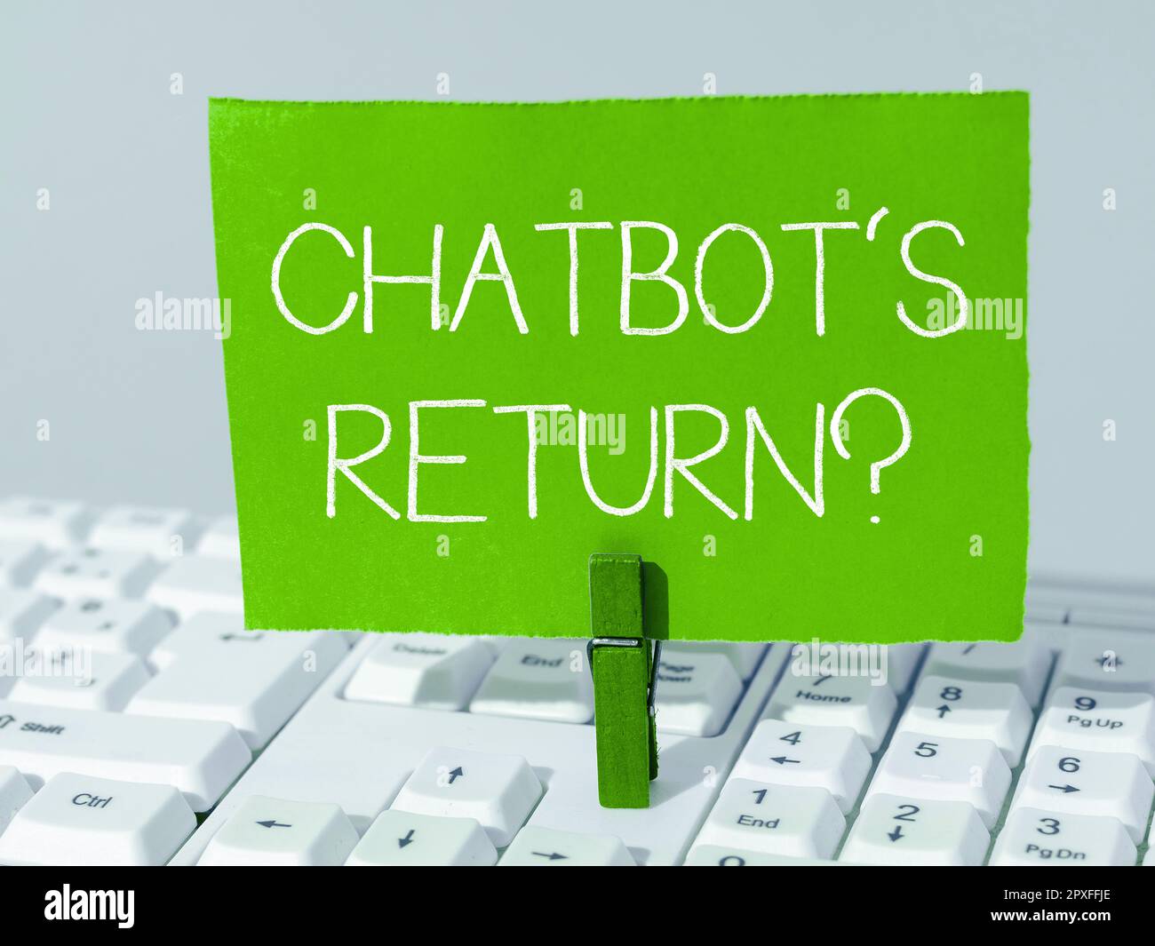 Writing Displaying Text Chatbots Return Internet Concept Program That Communicate Use Text