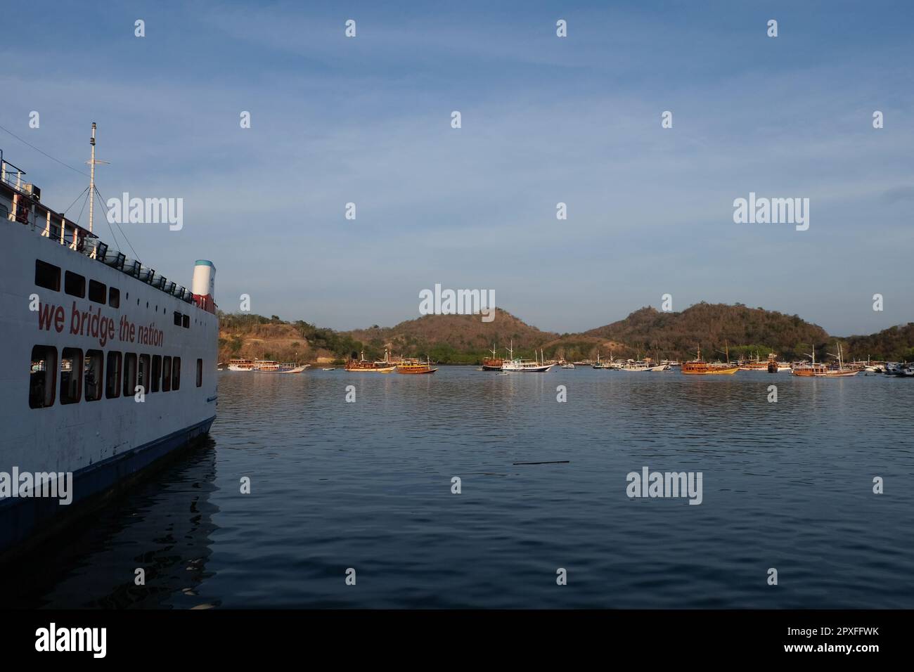 The atmosphere around the Waters and Port of Labuan Bajo, one of the ...