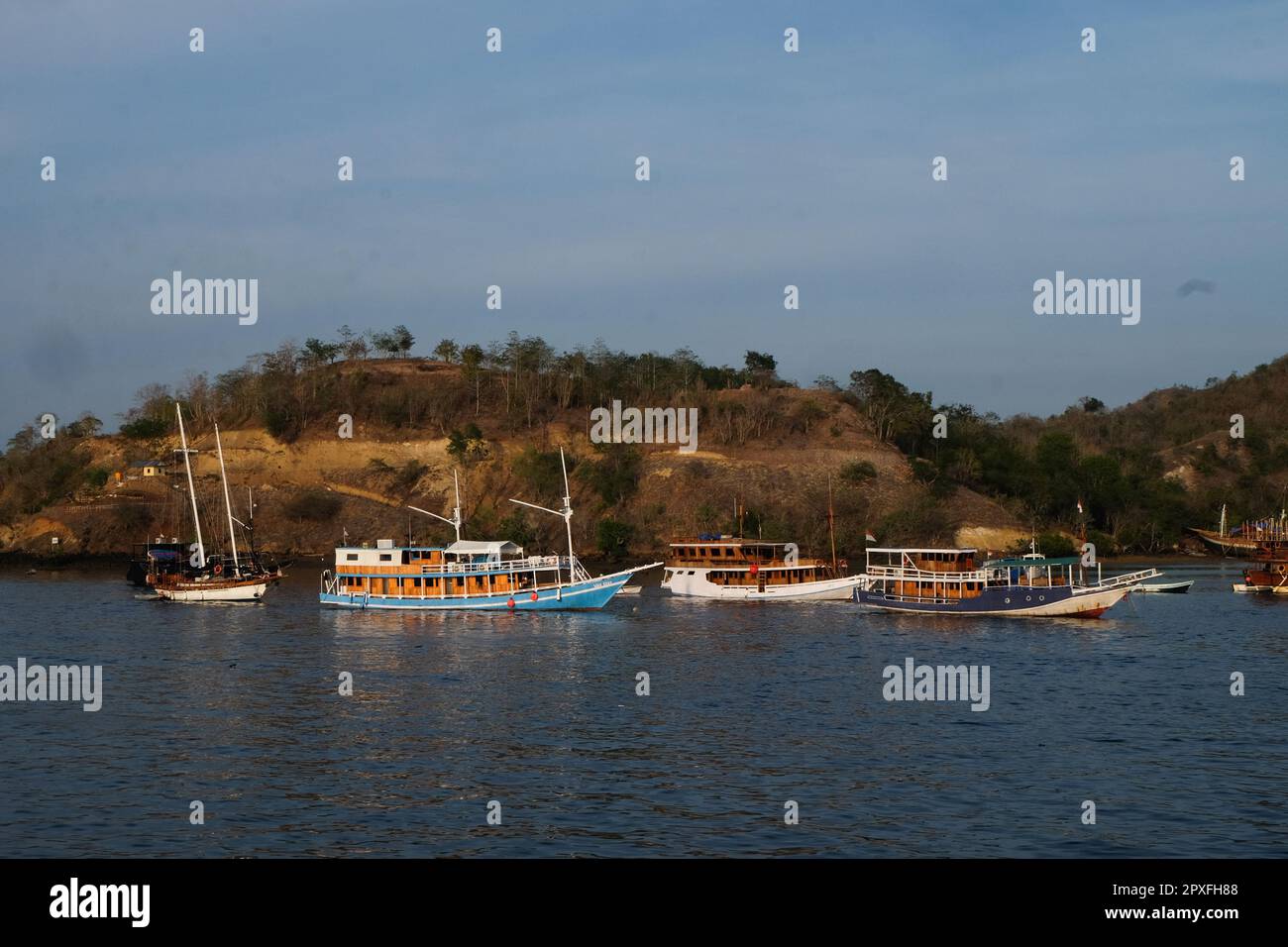 The atmosphere around the Waters and Port of Labuan Bajo, one of the ...