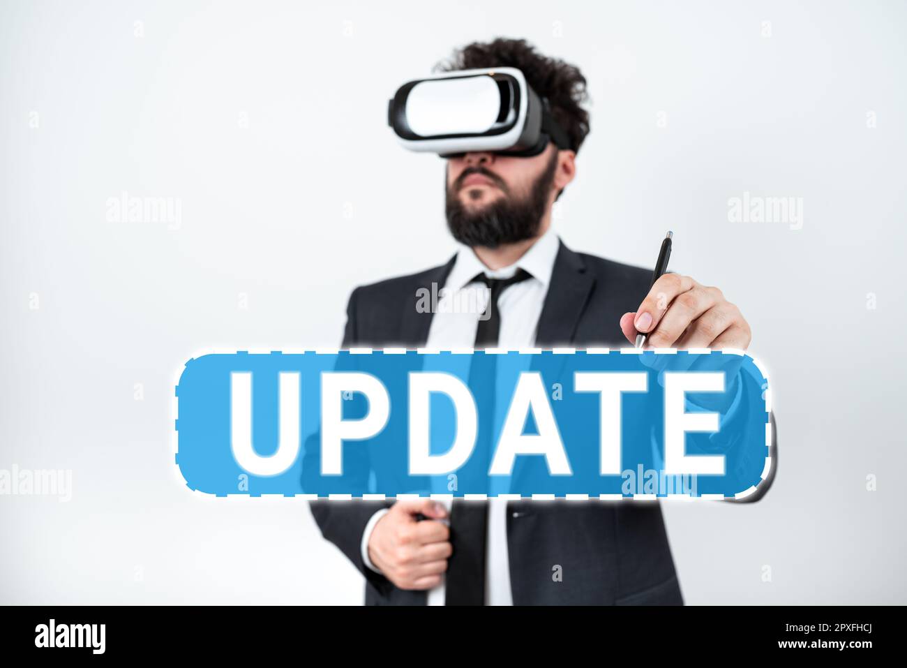 Handwriting text Update, Business overview Up to date Make something more modern or updated ...