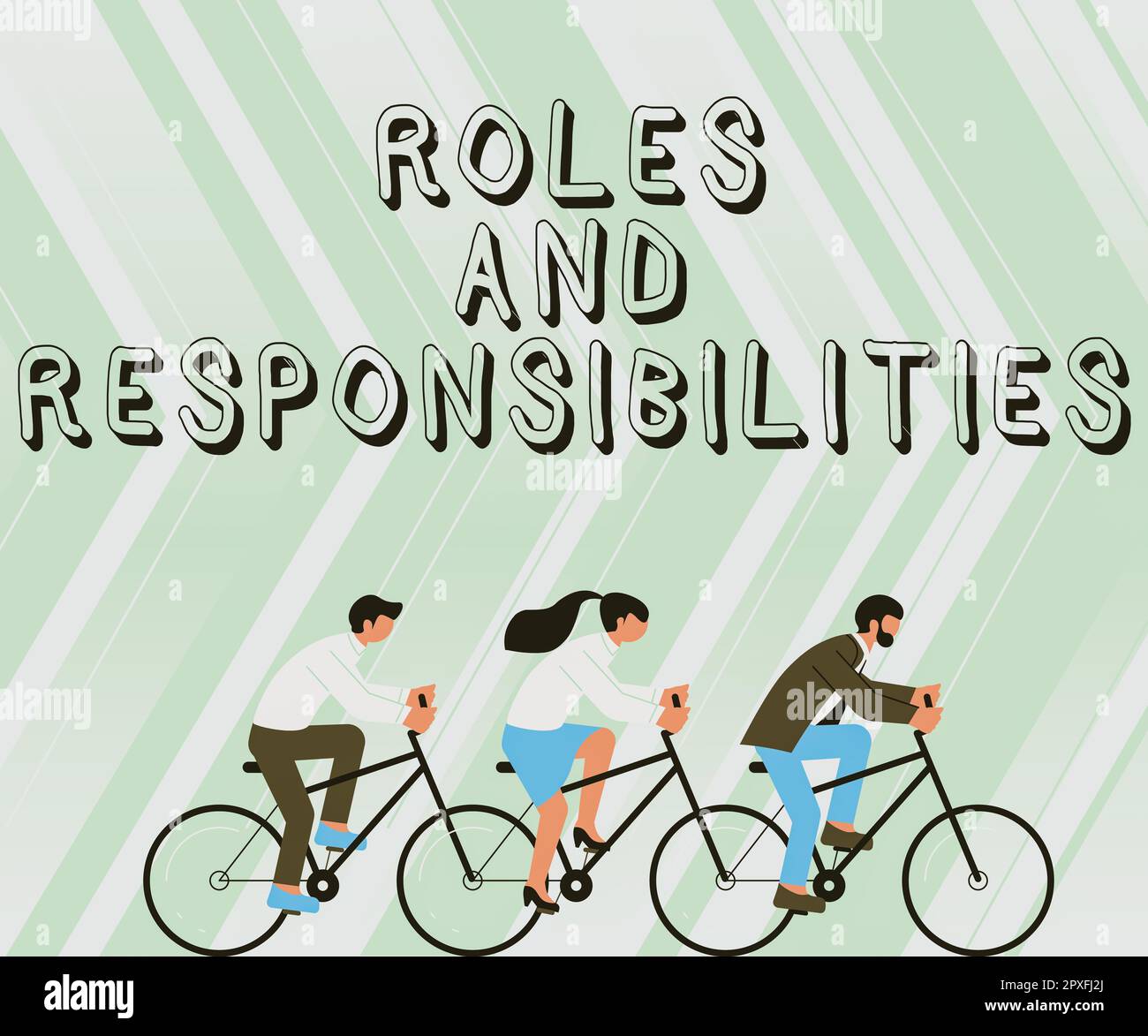 Sign displaying Roles And Responsibilities, Conceptual photo Business ...