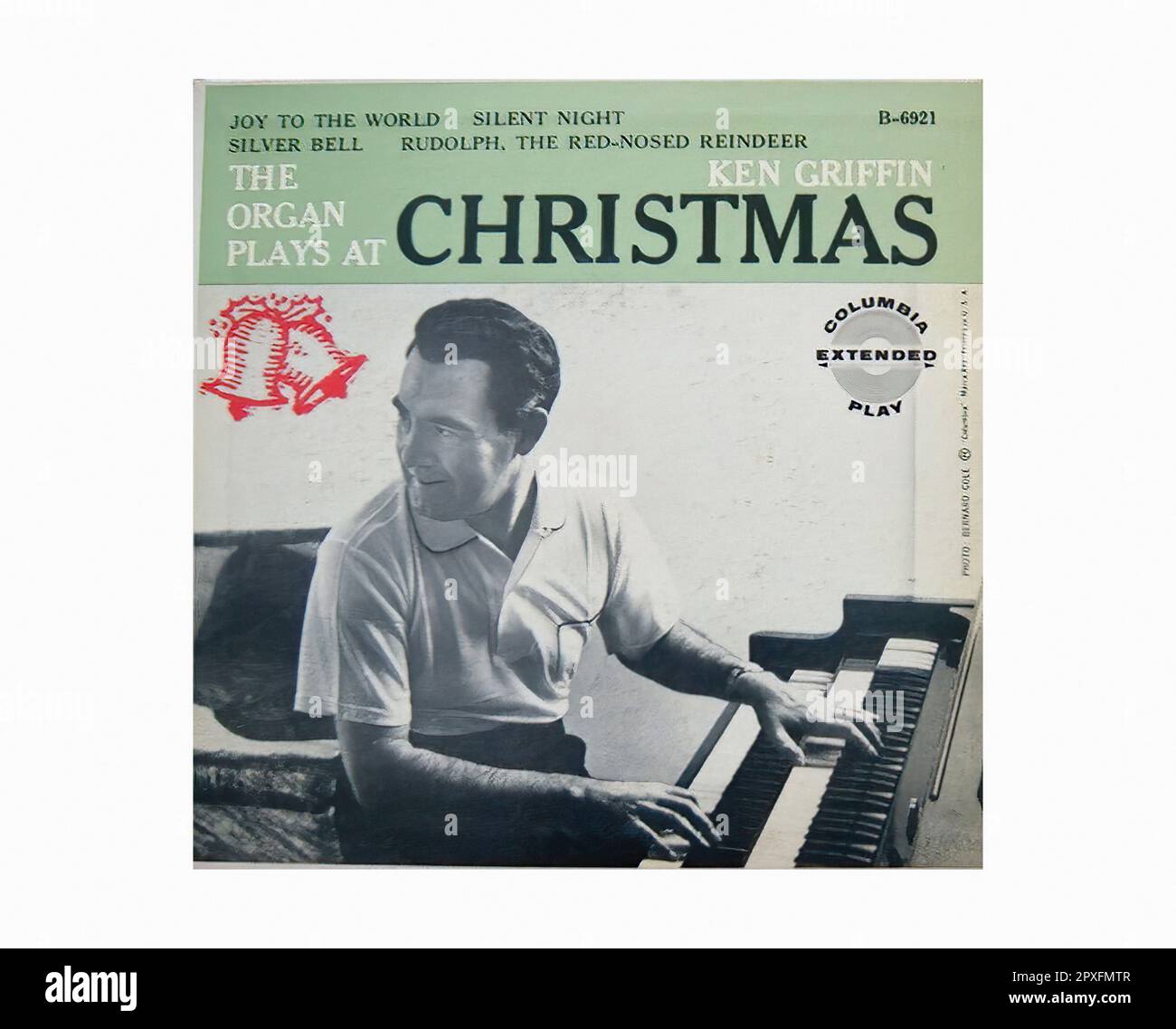 Griffin Ken - 1952 01 - Vintage 45 R.P.M Music Vinyl Record Stock Photo ...