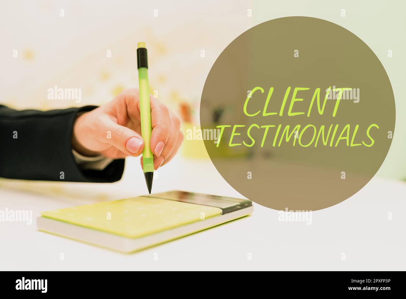 Text showing inspiration Client Testimonials, Word Written on Written ...