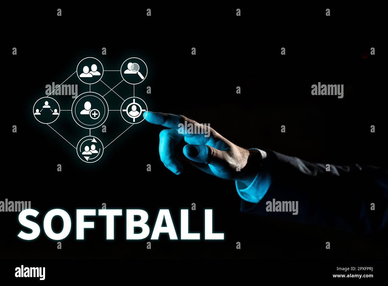 Hand writing sign Softball, Conceptual photo a sport similar to ...