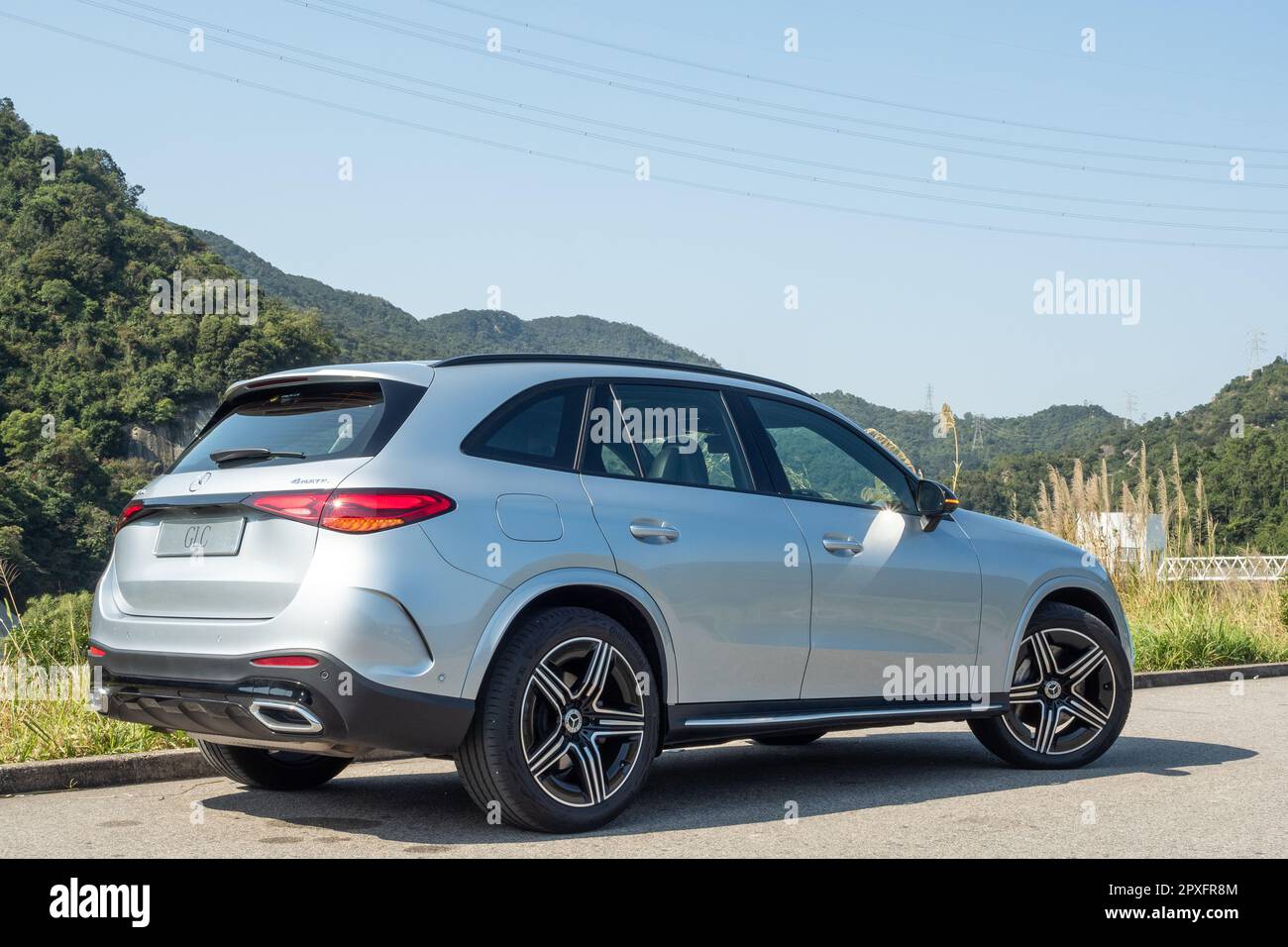Hong Kong, China Jan 15 , 2023 : Mercedes-Benz GLS SUV 2023 Test Drive ...