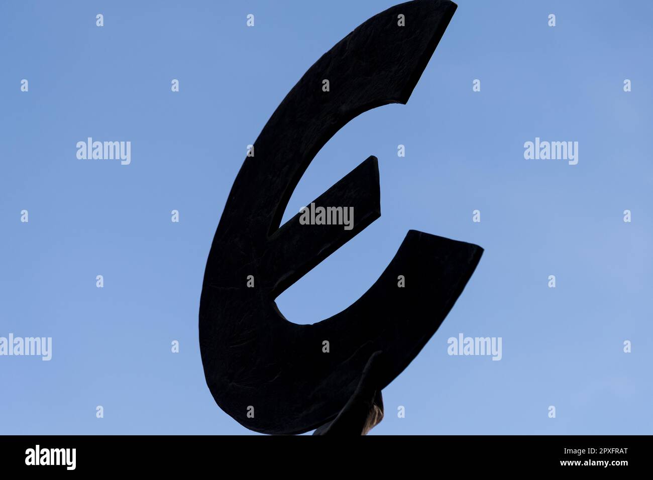 Bronze statue Europe from 1993 by May Claerhout, statue of Europa ...