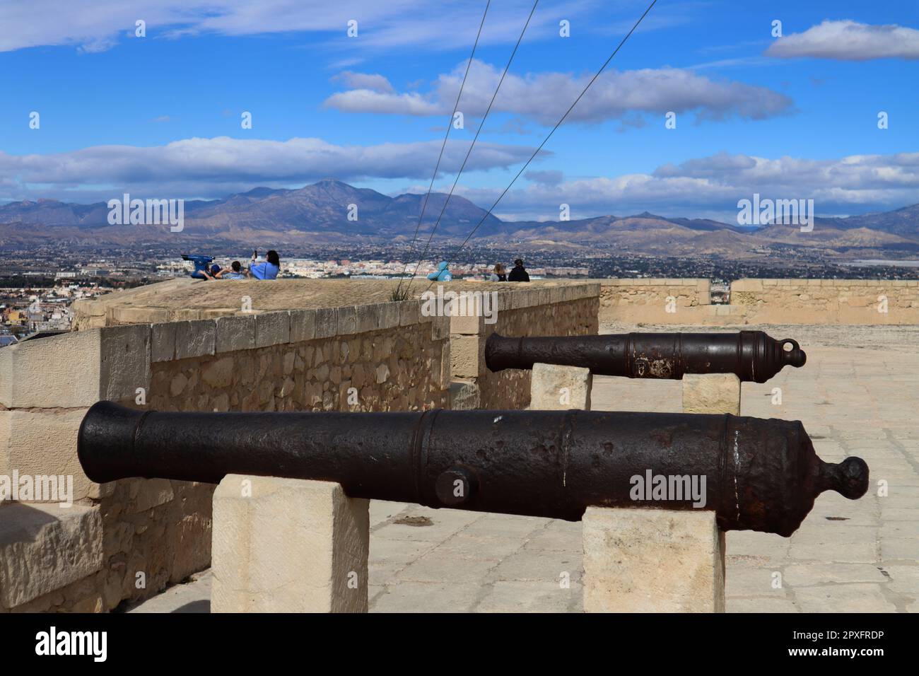 9th century muslim castle with a history museum hi-res stock ...