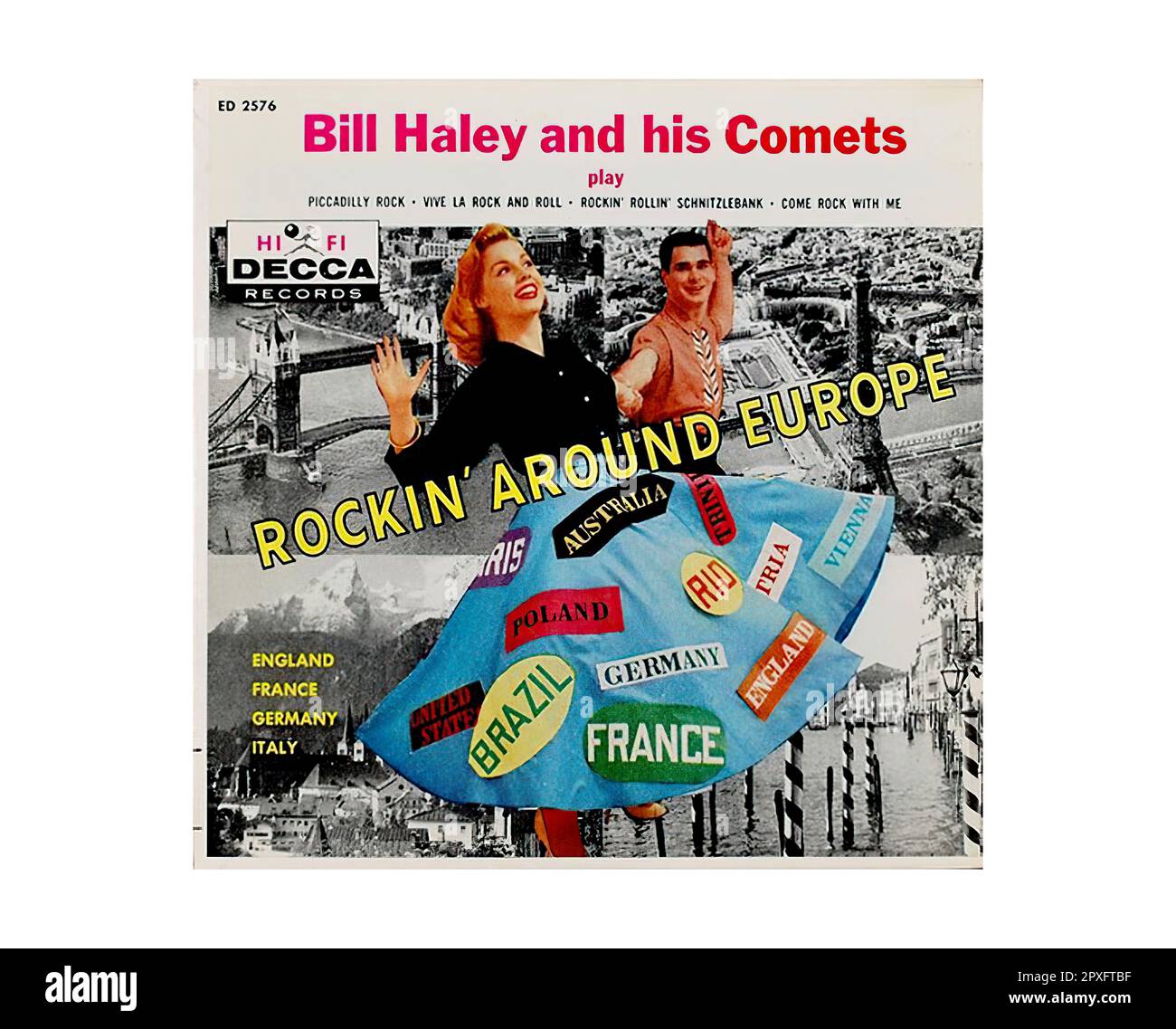 Haley Comets 1958 02 - Extended Play 45 R.P.M - Vintage Vinyl Music ...