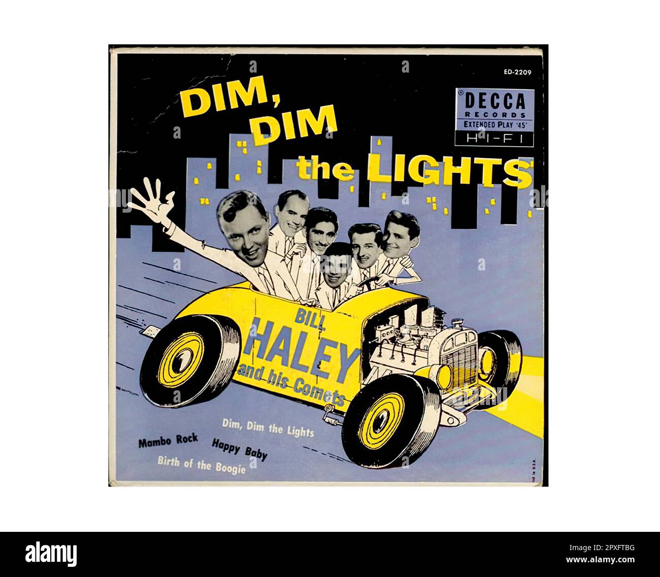 Haley Comets 1955 01 - Extended Play 45 R.P.M - Vintage Vinyl Music ...