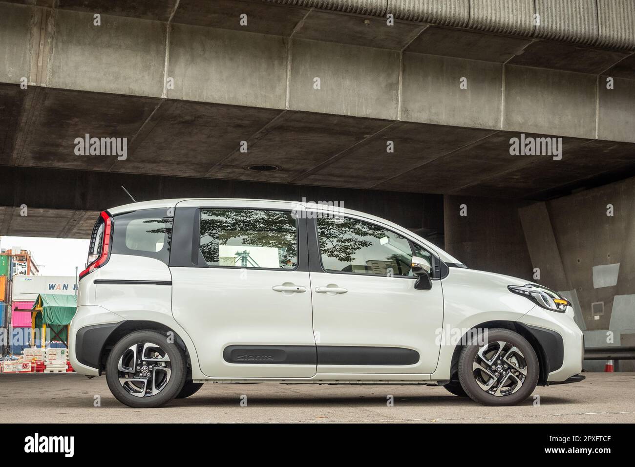 Hong Kong, China Feb 2 , 2023 : Toyota Sienta MPV 2023 Test Drive Day ... Hong Kong, China Feb 2 , 2023 : Toyota Sienta MPV 2023 Test Drive Day ...