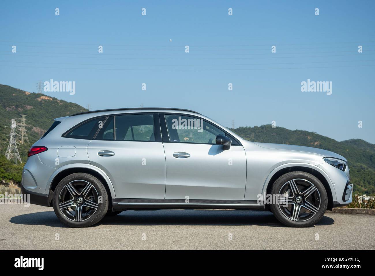 Hong Kong, China Jan 15 , 2023 : Mercedes-Benz GLS SUV 2023 Test Drive ...
